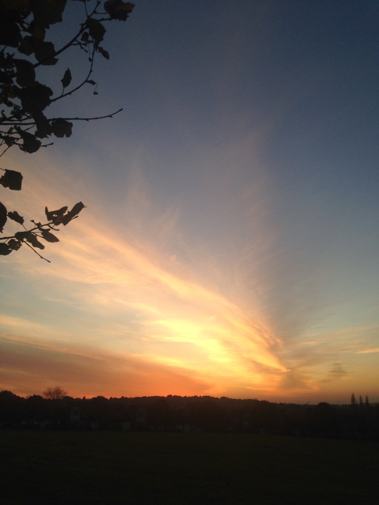 Crisp, Cold and Beautiful. – Dawn. The Sparkle Diaries.