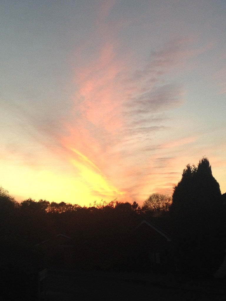 Crisp, Cold and Beautiful. – Dawn. The Sparkle Diaries.